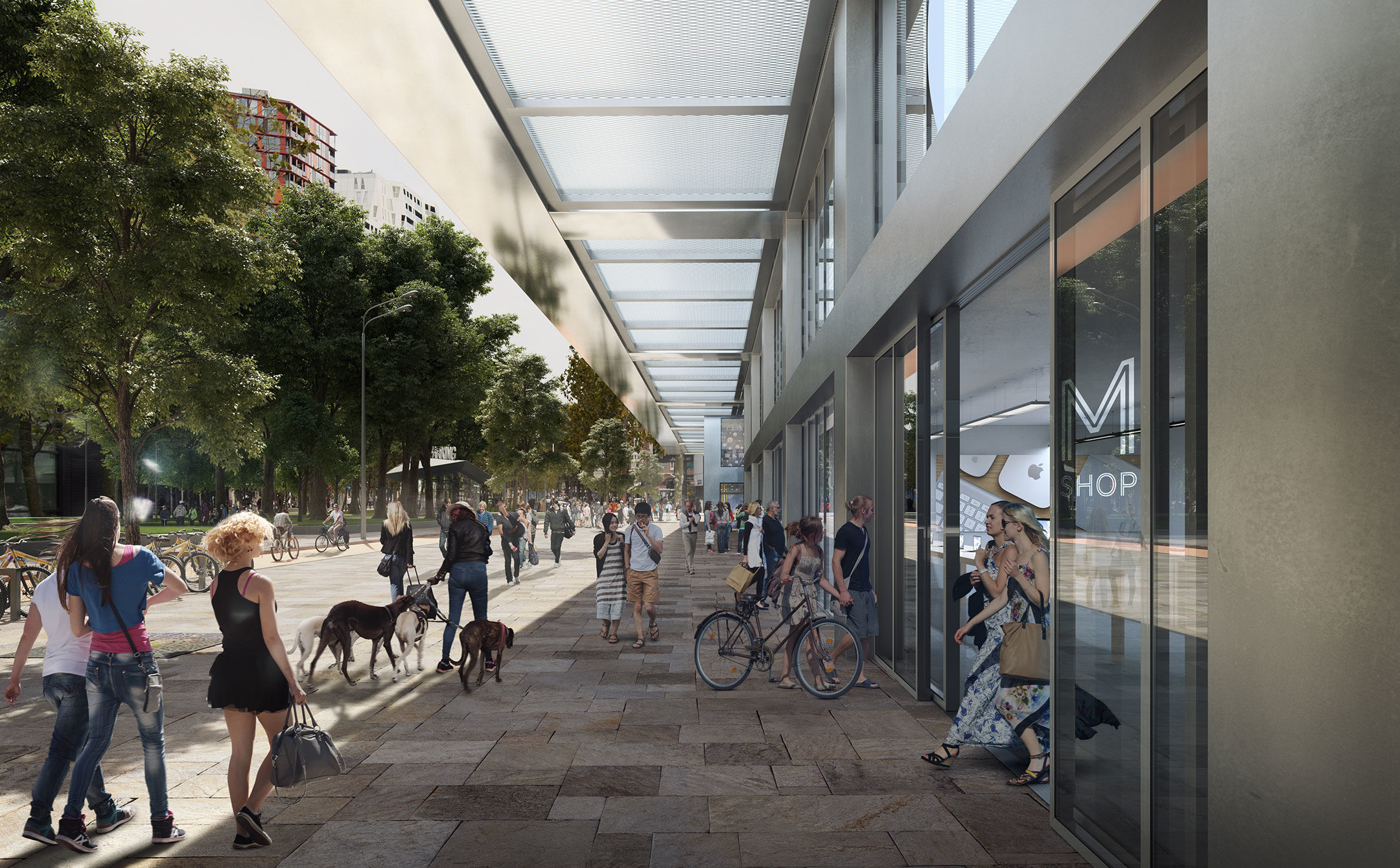 Facilities - The Modernist - Midden in Rotterdam Central District.