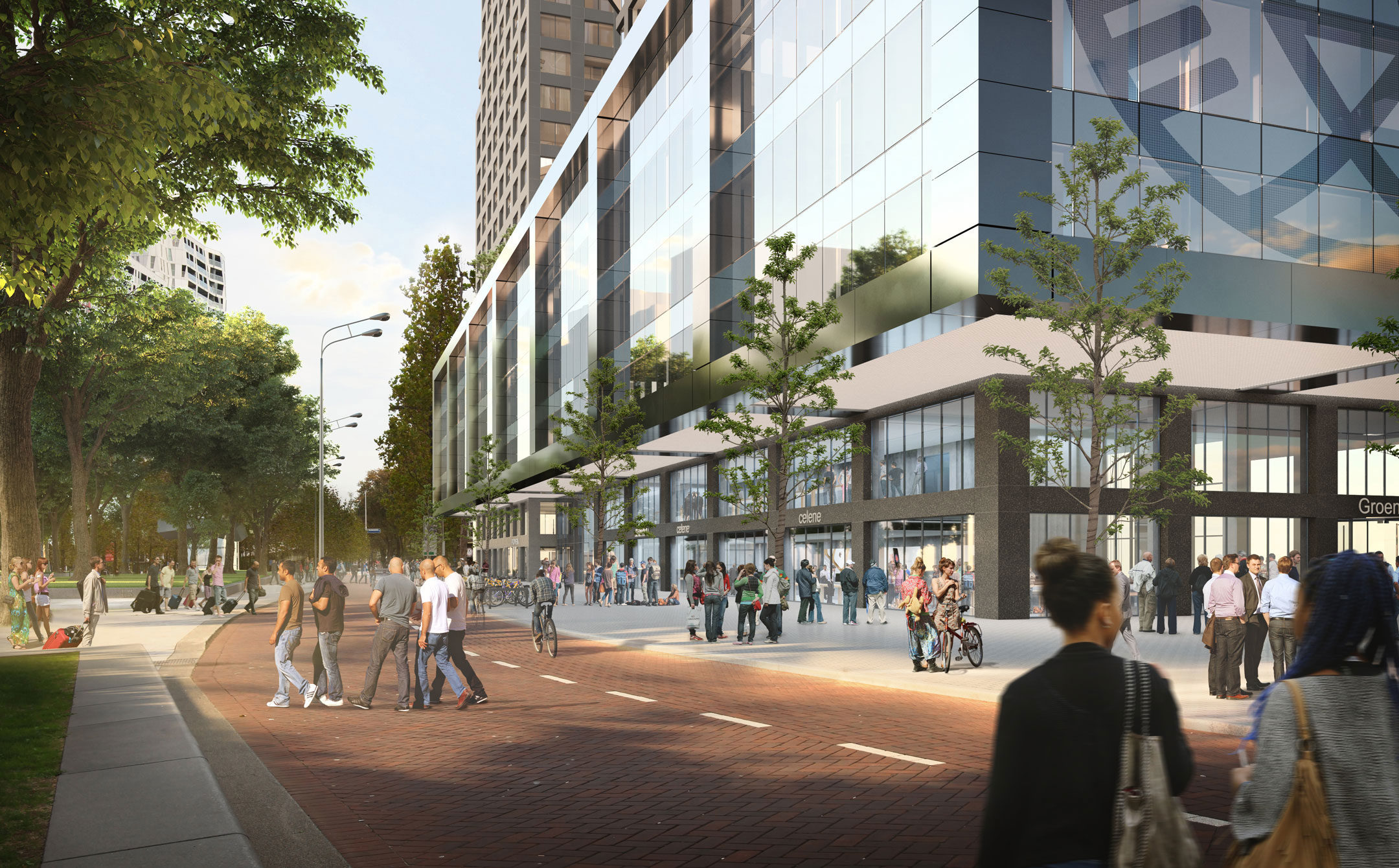 Facilities - The Modernist - Midden in Rotterdam Central District.