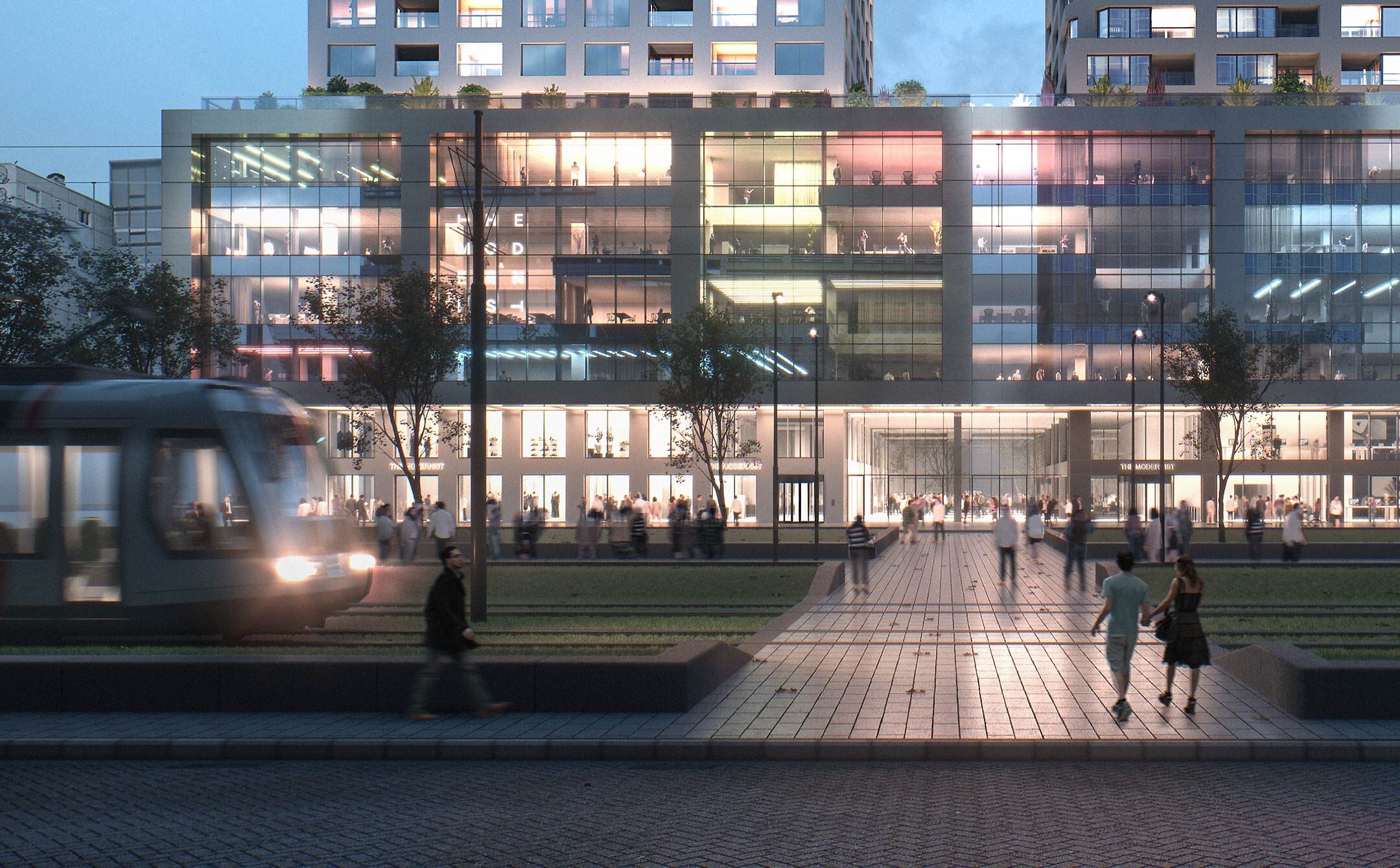 Facilities - The Modernist - Midden in Rotterdam Central District.