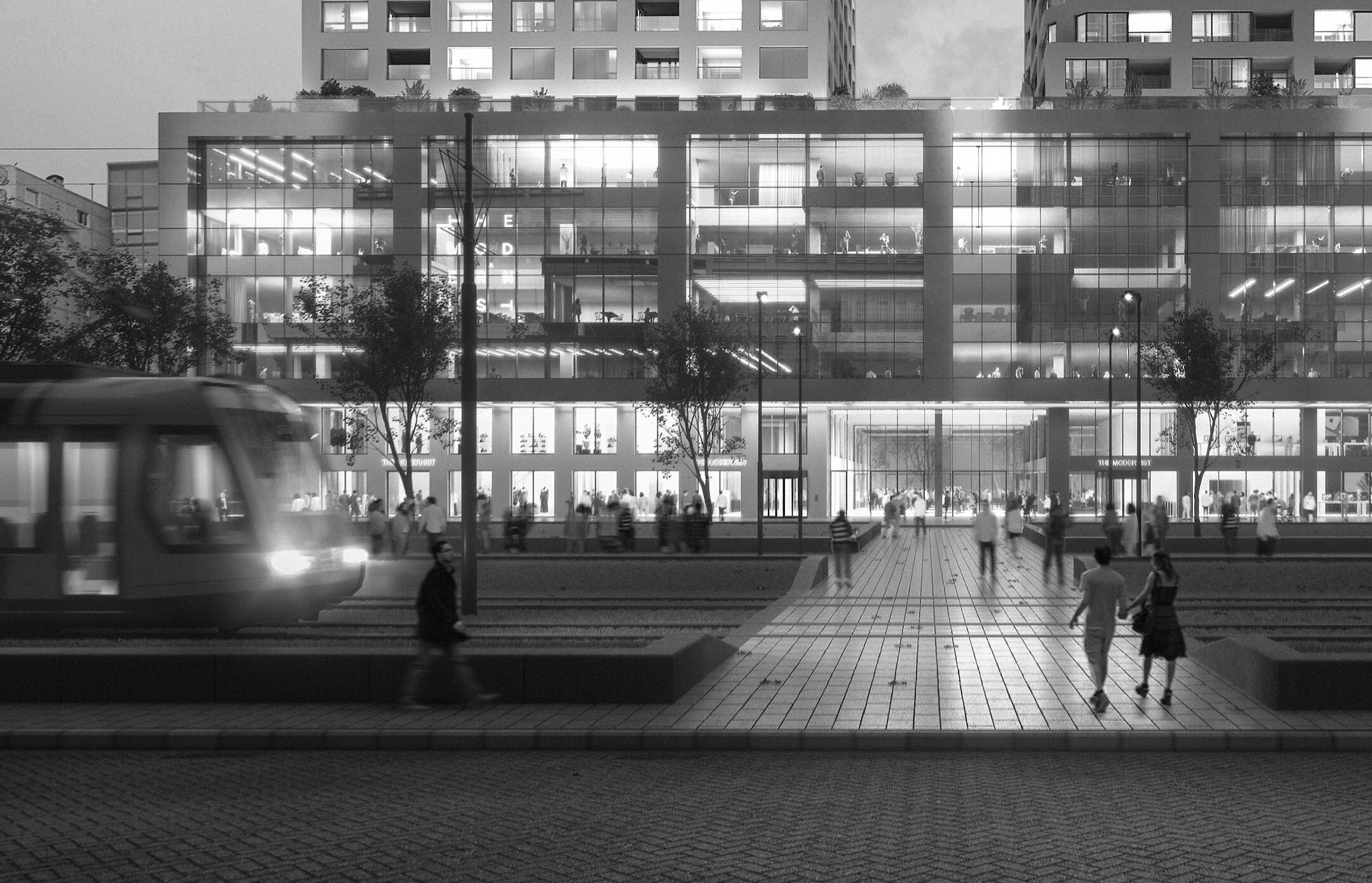 Facilities - The Modernist - Midden in Rotterdam Central District.